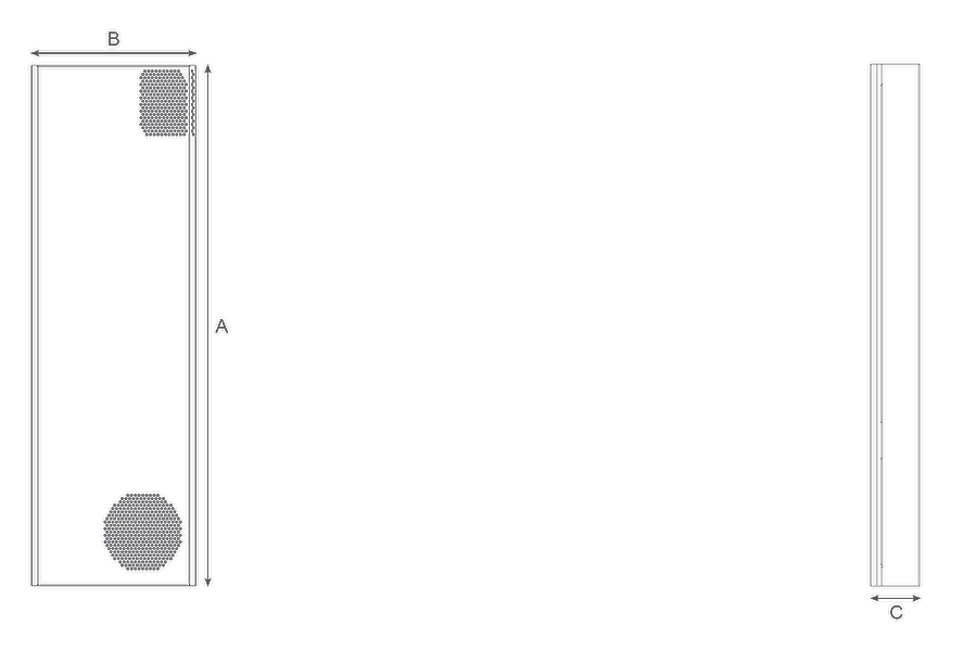 Enclosure cooling unit SlimLine - KG 4274