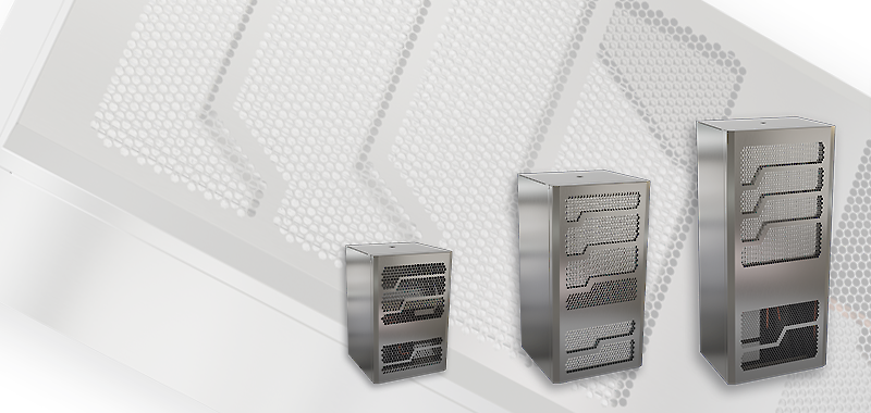 Cooling units for corrosive applications